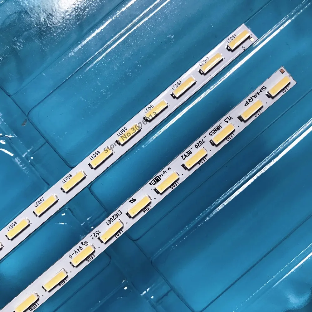 10 шт. 597 мм светодиодный фонарь с подсветкой 64 светодиодный s для ...