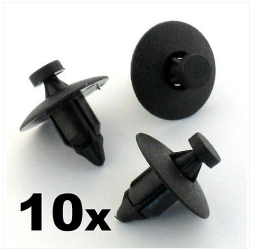 10x For Volvo Plastic Rivet Fastener Clips For trim panels, bumper ...