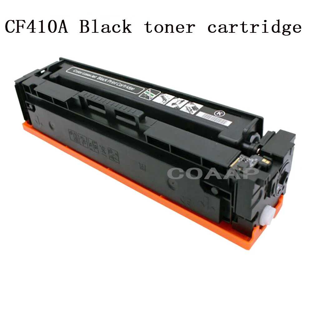 Compatible CF410 CF410A Black Toner cartridge for HP Color LaserJet Pro ...