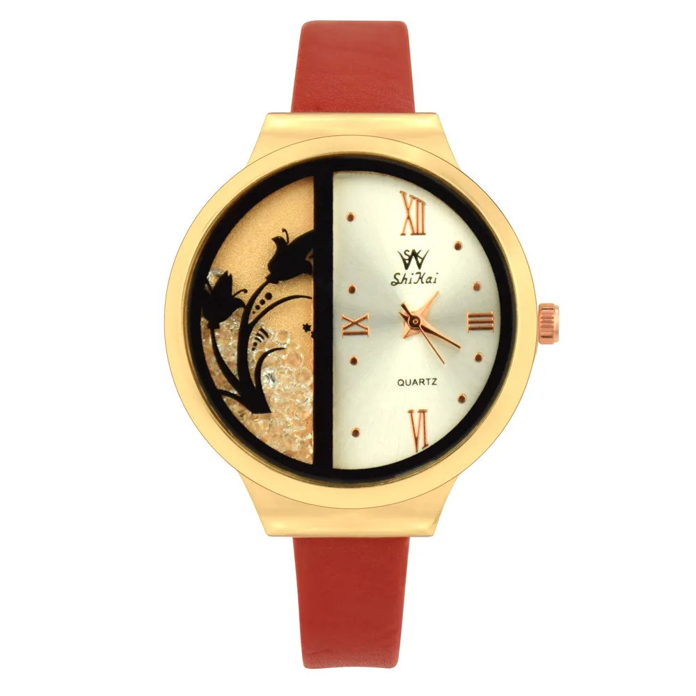 Luxury Watch Women Leather High End Quality Fashion Retro Design Watch ...