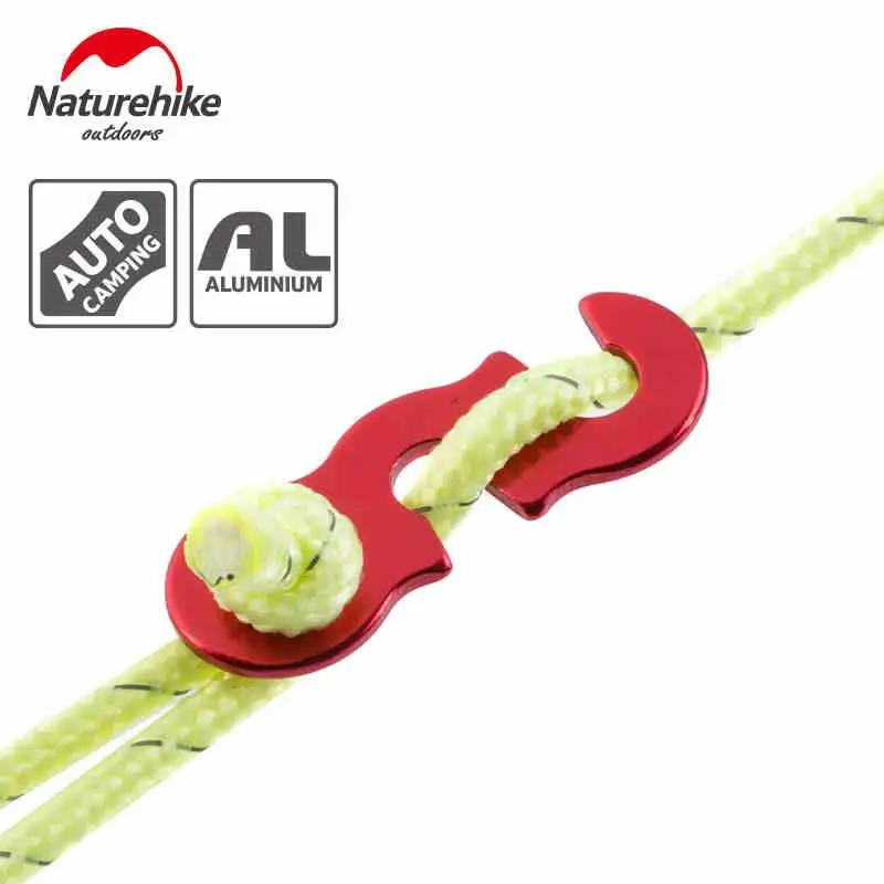 Outdoor 6061 Aluminum Alloy S Shape Slide Adjustment Rope Buckle Of ...