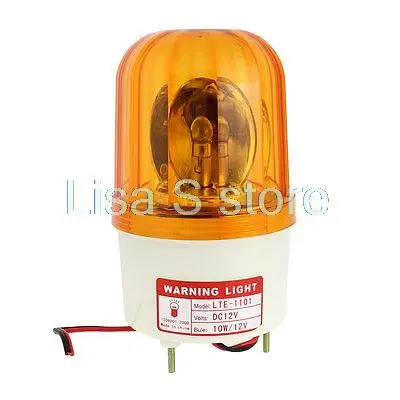 Industrial DC24V Flash Emergency Rotary Warning Light Yellow|emergency ...