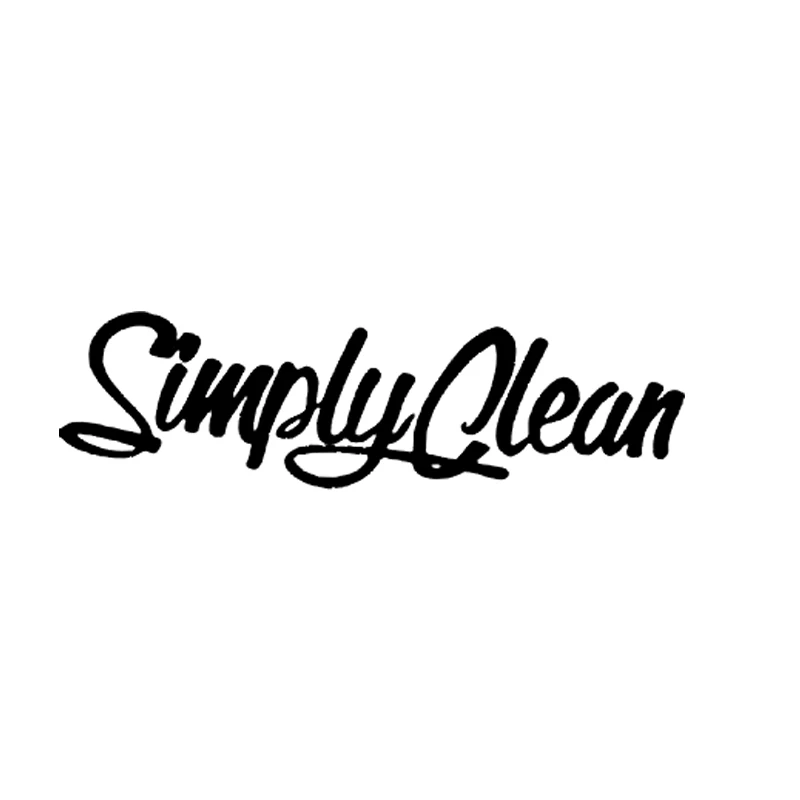 22*6cm For Simply Clean Sticker Funny Jdm Personality Car Truck Window ...