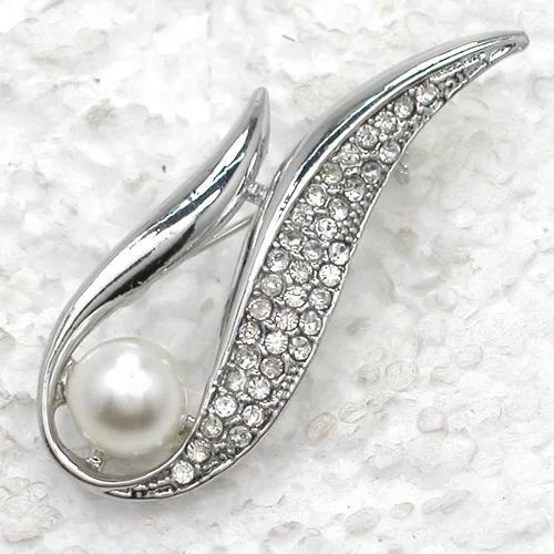 12 piunids/lote al por mayor broche de moda con cinta de diamantes de ...