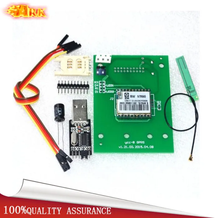 ARK DIY KIT GSM GPRS 900 1800 Mhz Short Message Service SMS Module For ...