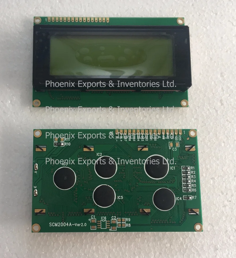 Original SCM2004A-VER2.0 LCD SCREEN DISPLAY PANEL SCM2004A VER2.0