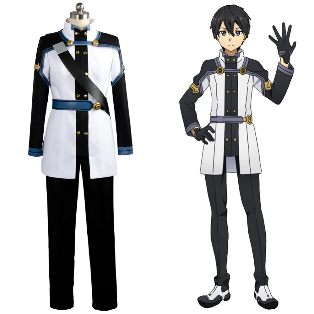 SAO Sword Art Online the Movie Ordinal Scale OS Kirito Kirigaya Cosplay ...