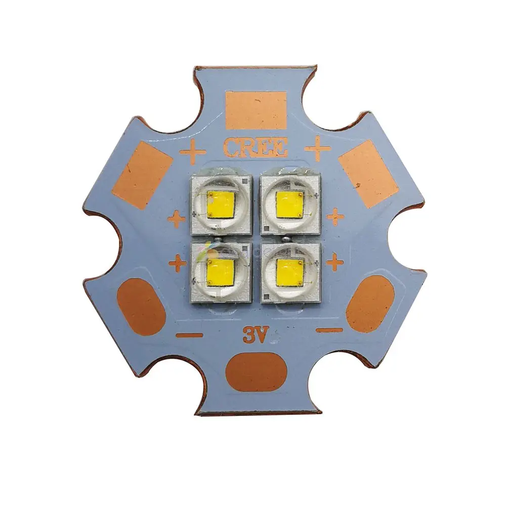 Cree Xp E2 3v 6v 12v 4 Chips High Power Led Emitter Xpe2 Cool White