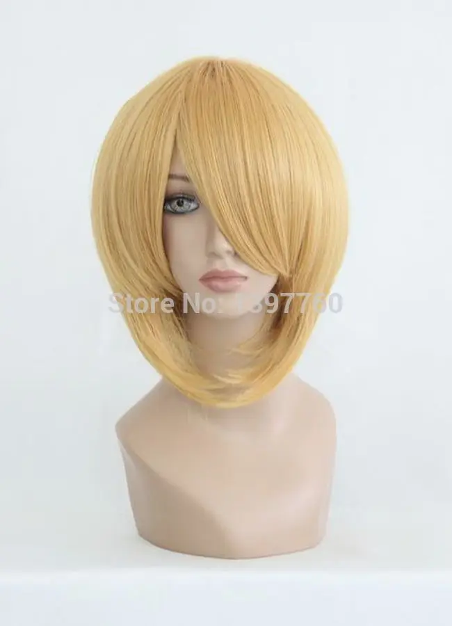 SXY MISS 00335 Yellow Short anime Cosplay Wig|cosplay wig|anime cosplay ...