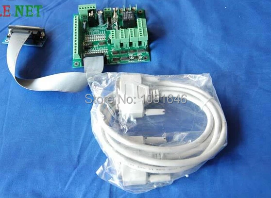 Free-Shipping-5-Axis-CNC-interface-board-Mach3-connector-board-with ...