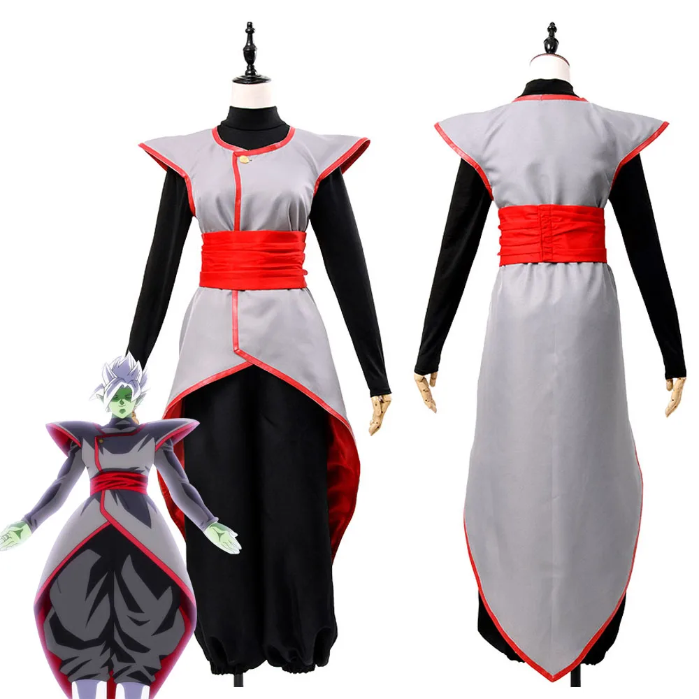 Anime Dragon Ball Zamasu Goku Black Merged Potara Fusion Cosplay ...