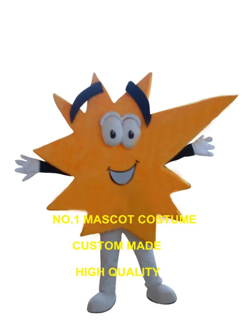 Orange Advertising Spark Mascot Costume Wholesale Cartoon Ad Banner ...