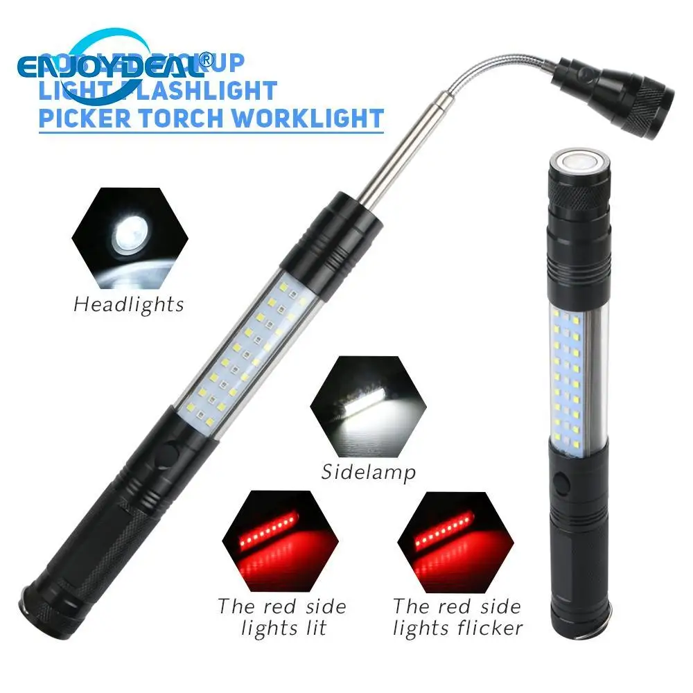 Portable-Extendable-Flexible-LED-Flashlight-Pickup-Light-Torch-Magnetic ...