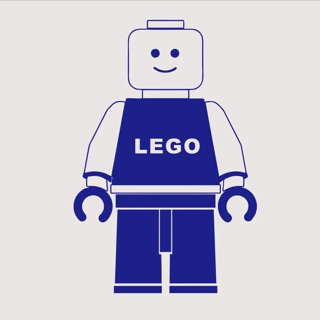 Lego Custom Vinyl Wall Sticker Personalized Wall Art Decals For Kids ...