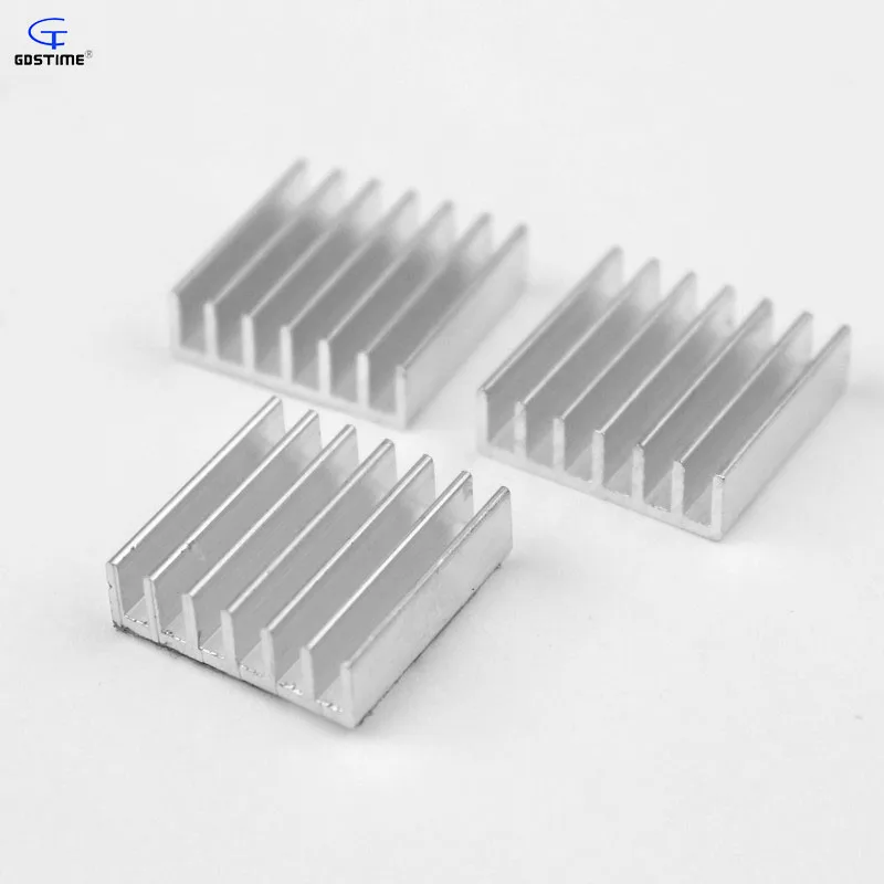 Gdstime-50pcs-20mm-x-20mm-x-6mm-Heat-Sink-Extruded-Aluminium-Heatsink ...