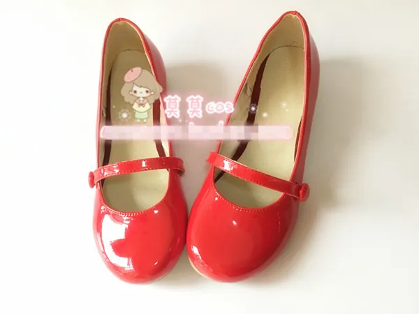 Free Shipping LOL Little Red Riding Hood Annie Cosplay Shoes Halloween ...