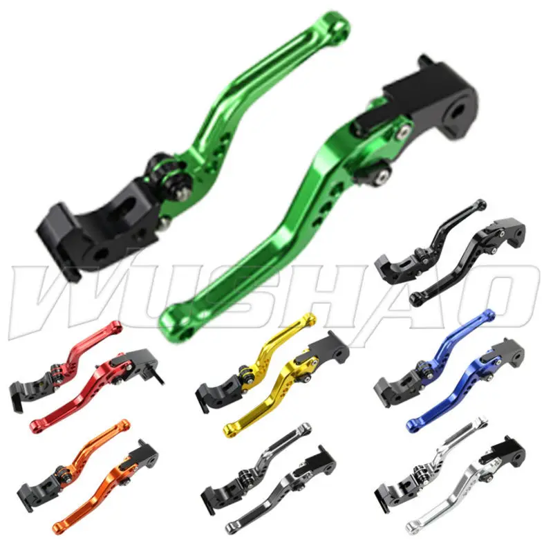 DIY Colors Motorcycle Adjustable Short Brake Clutch Levers For Honda ...