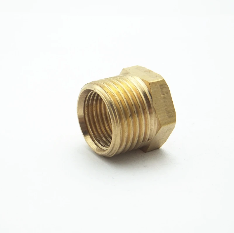 3/8" Bsp Female Thread X 1/2" Bsp Male Thread Brass Reducer Bushing ...