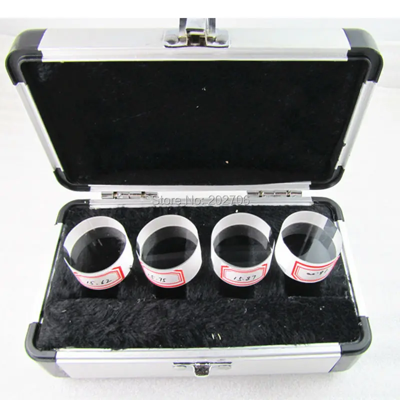 0 25mm parallel flat crystal optical parallel,4pcs/set|set up retail ...