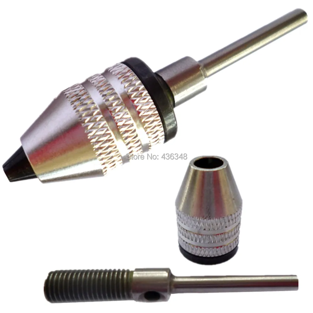 Chuck It 1/4 Inch Hex Shank Keyless Drill Chuck Quick Change Adapter ...