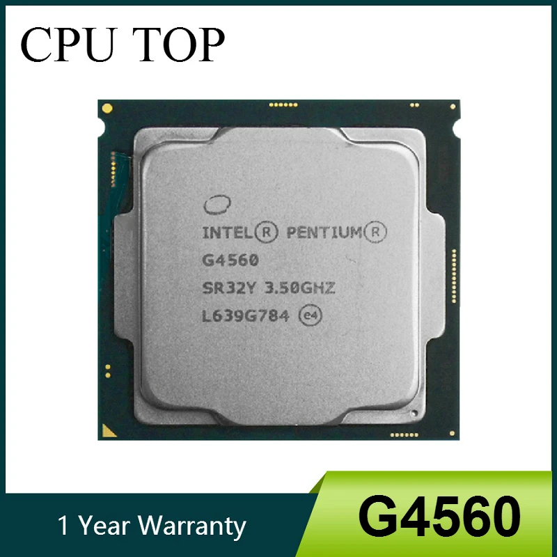 Intel Pentium G4560 Processor 3mb Cache 3.50ghz Lga1151 Dual Core Desktop Pc Cpu - Cpus - AliExpress