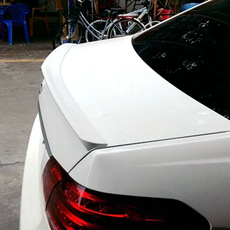 For Mercedes Benz W212 E320LE260LE300LE63 spoiler ABS Material Car Rear ...