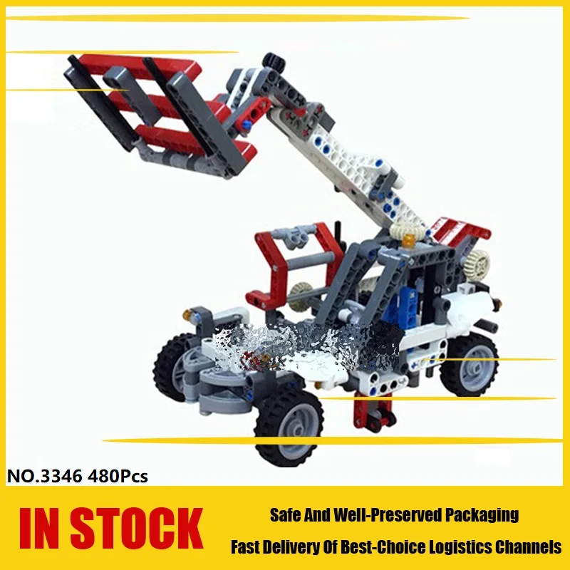 3346 480Pcs technic bucket truck derrick 3D Building Blocks Bricks sets ...