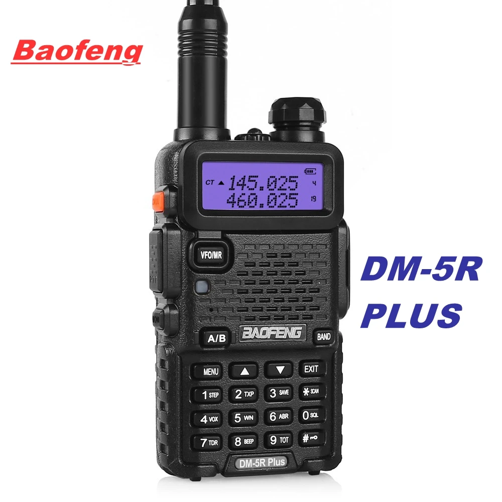 Baofeng DM 5R PLUS dmr radio VHF UHF ham radio baofeng DM 5r PLUS ...