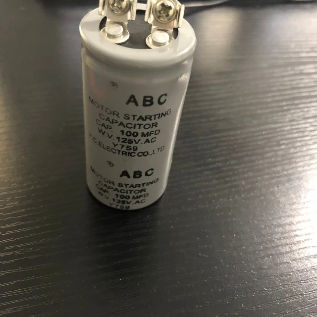 100uF 100MFD 125V AC Motor Starting Run Capacitor Gray, 57% OFF