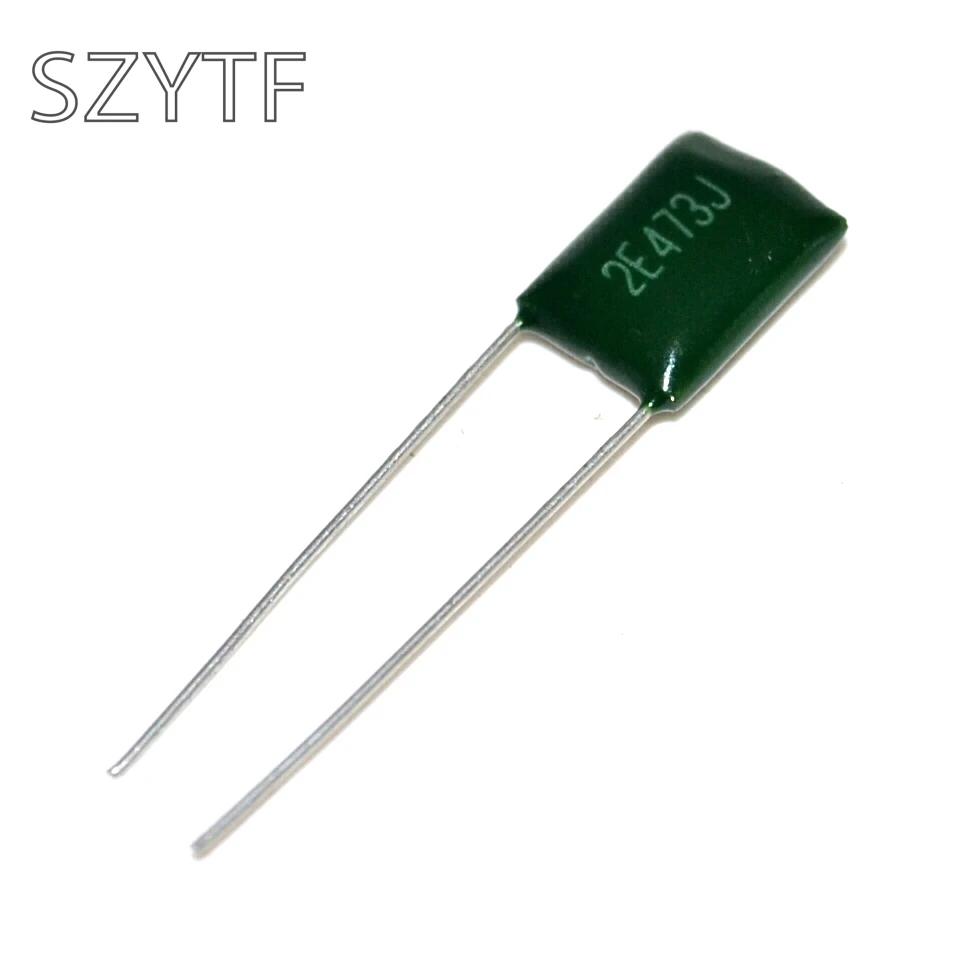 47NF 2E473J capacitores de poliéster 250V 0.047UF (100 pçs/lote ...
