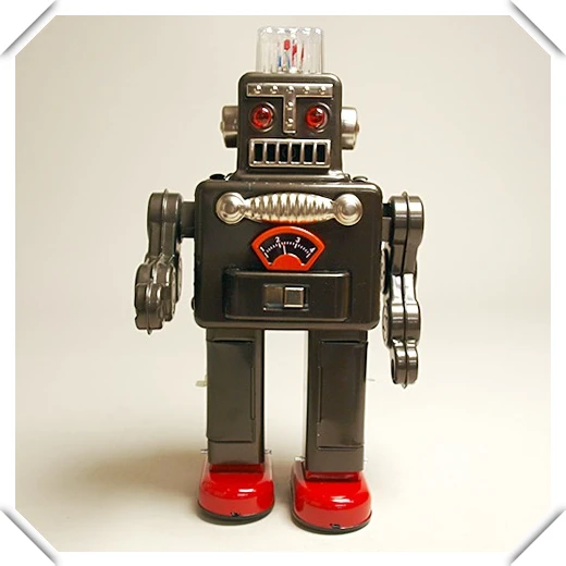 Toys Electronic Toys TR2011 Smoking Spaceman Robot Tin Toy Battery ...