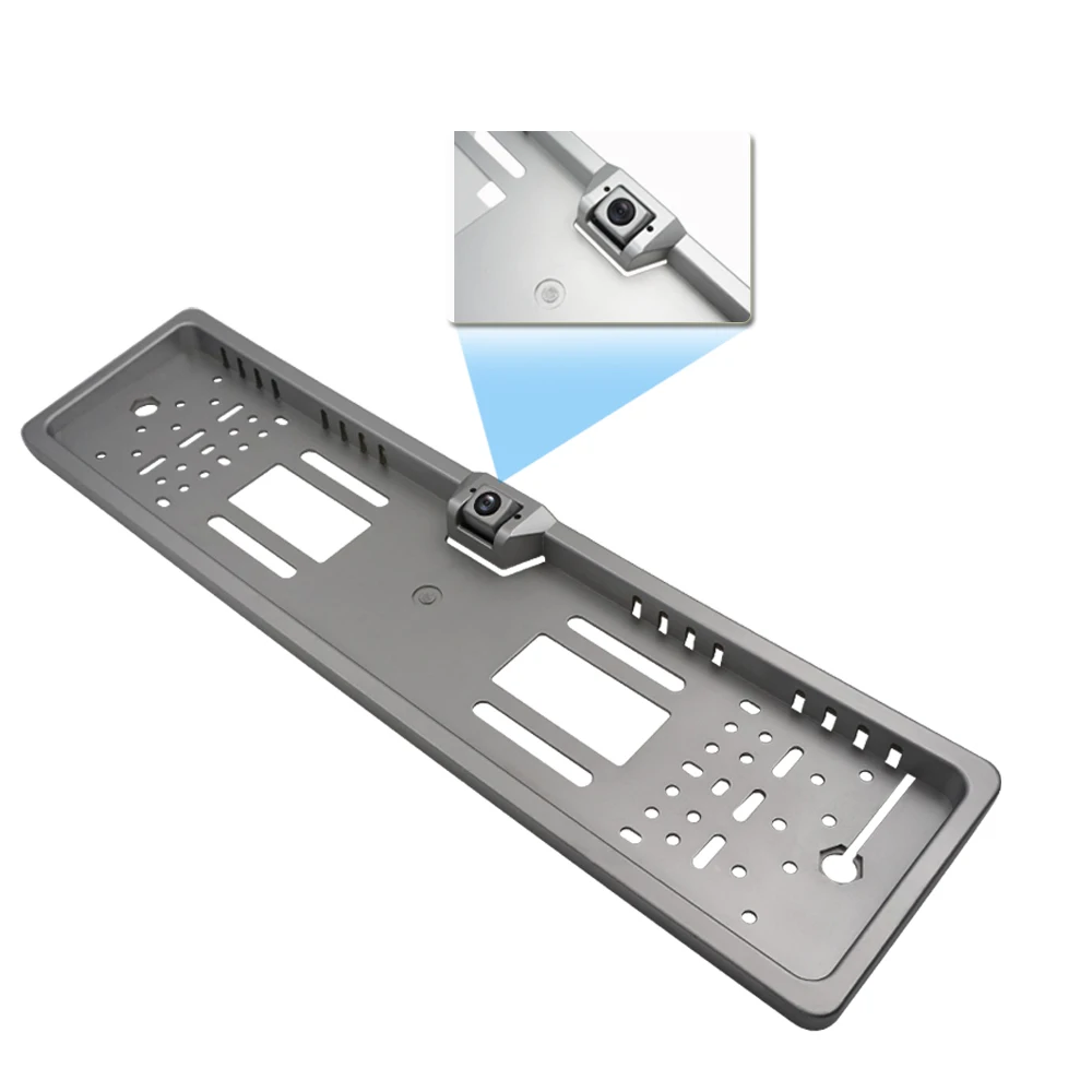 Car EU European License Plate Holder Bracket Frame Wire Rear View ...