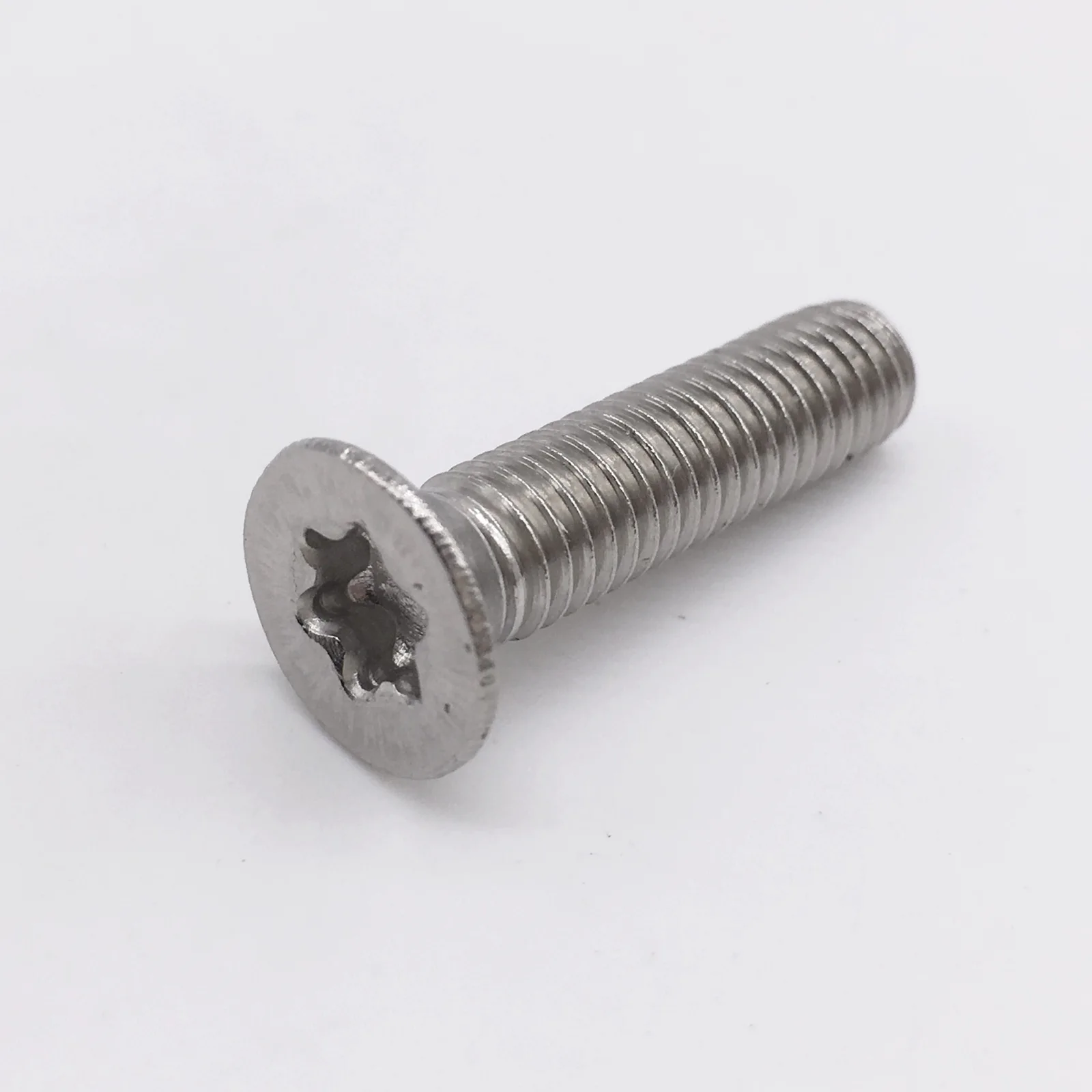 M5x16 Small Torx Screw M5 Silver Flat Head Stainless Steel Socket Cap