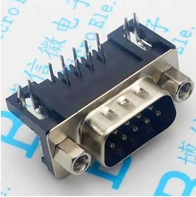 50pcs DB9 Female Male PCB Mount D Sub 9 pin PCB Connector RS232 ...