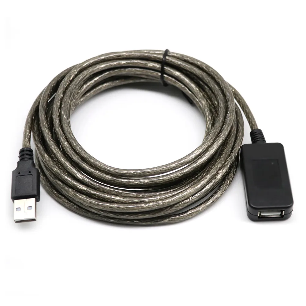 30Ft 10M USB 2.0 Extension Repeater Cable Signal Booster A Male To A ...