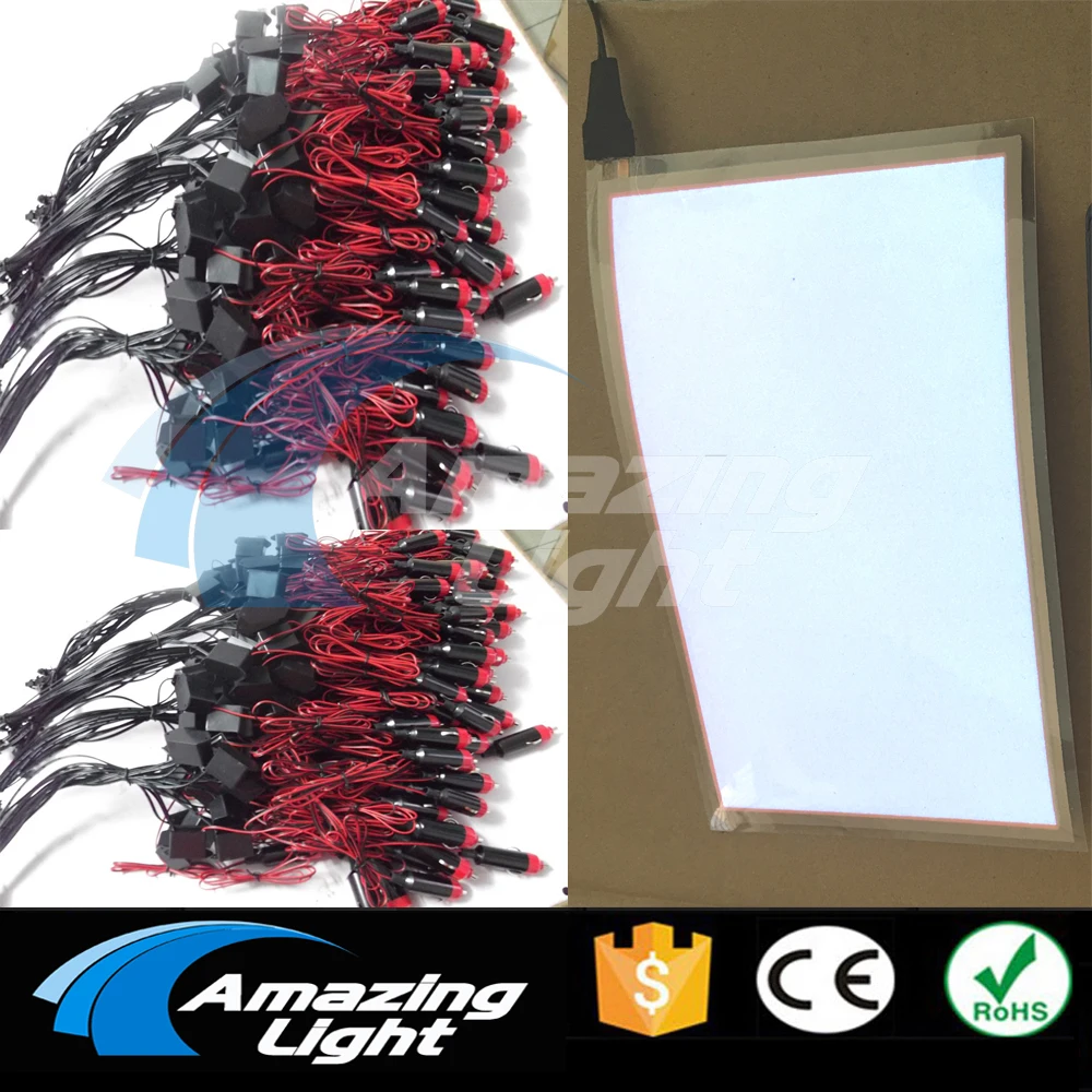 Amazing light White color A6 el panel el backlight sheet with DC12V ...