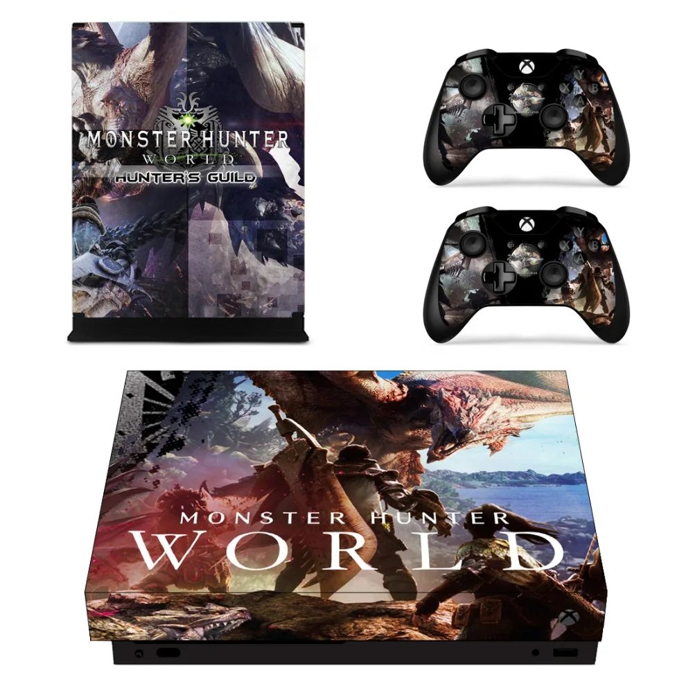 Monster Hunter World Xbox One X Skin Sticker - ConsoleSkins.co