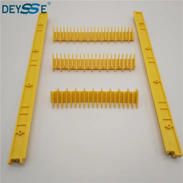 Escalator Step With Yellow Demarcation Line For Escalators