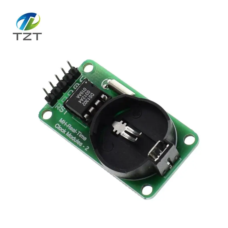 TZT New Arrival RTC DS1302 Real Time Clock Module For AVR ARM PIC SMD ...
