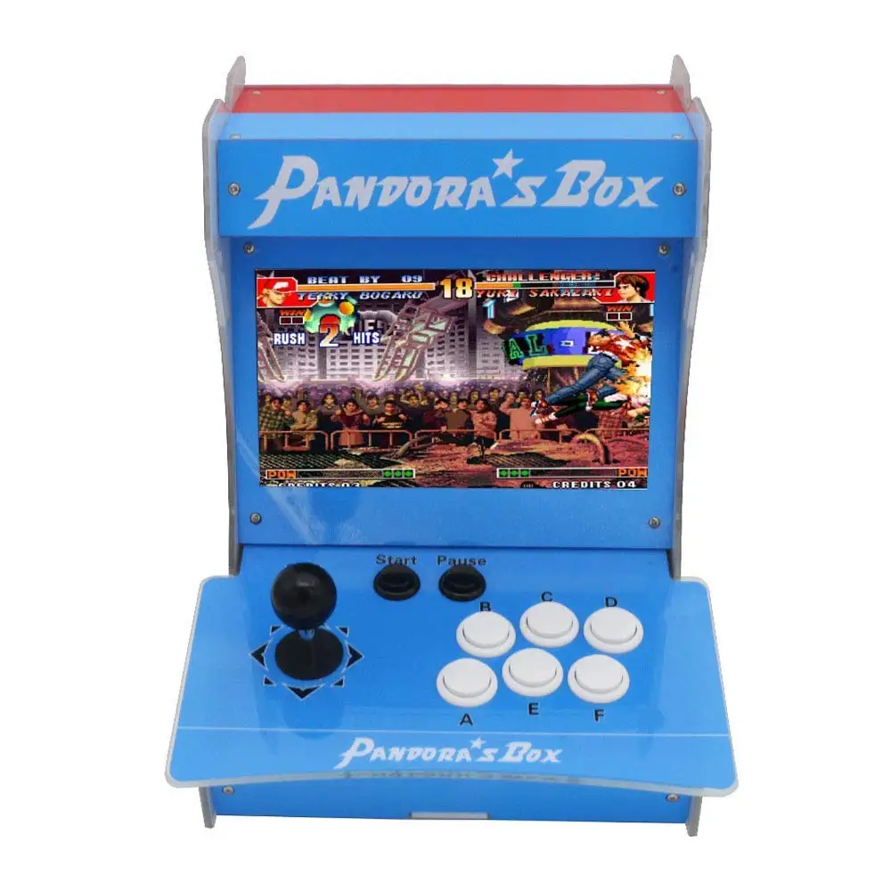 Kotak Pandora Mini Bartop Mesin Arcade Box 1500 In Meja Konsol Video ...