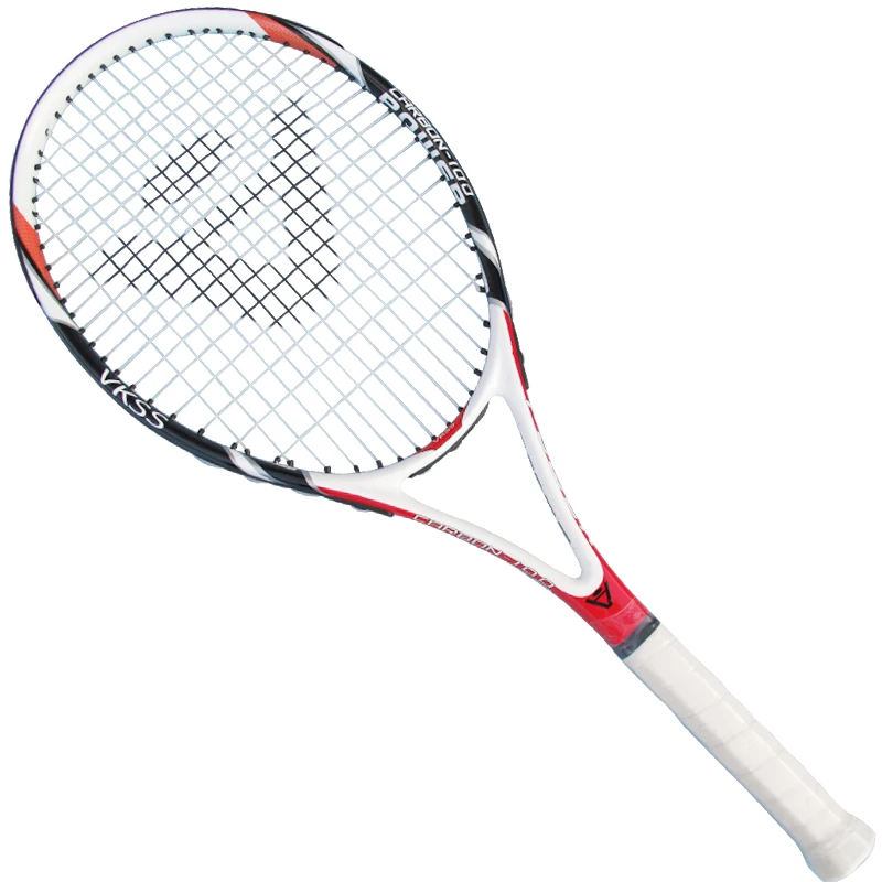 Tennis racket one piece full carbon overwraps line ball narvik seths ...
