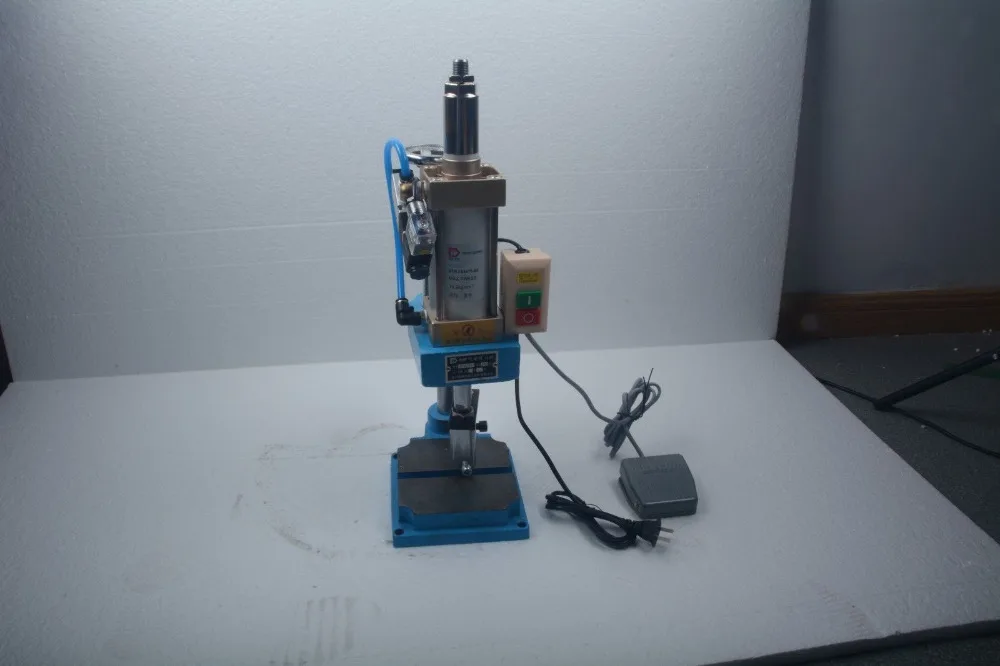 Pneumatic press machine small desktop punch machine press 200KG-in ...