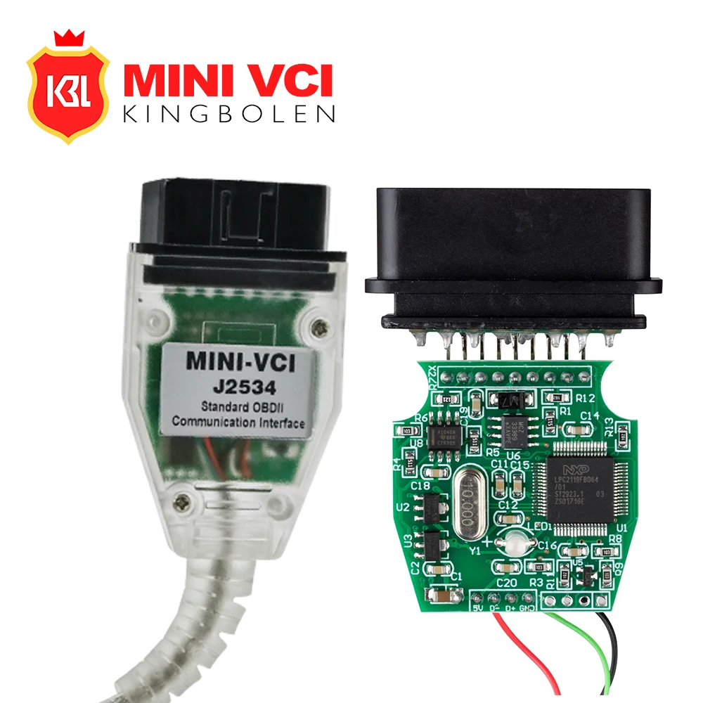 V12.00.127 Latest Version MINI VCI Interface FOR TOYOTA TIS Techstream ...