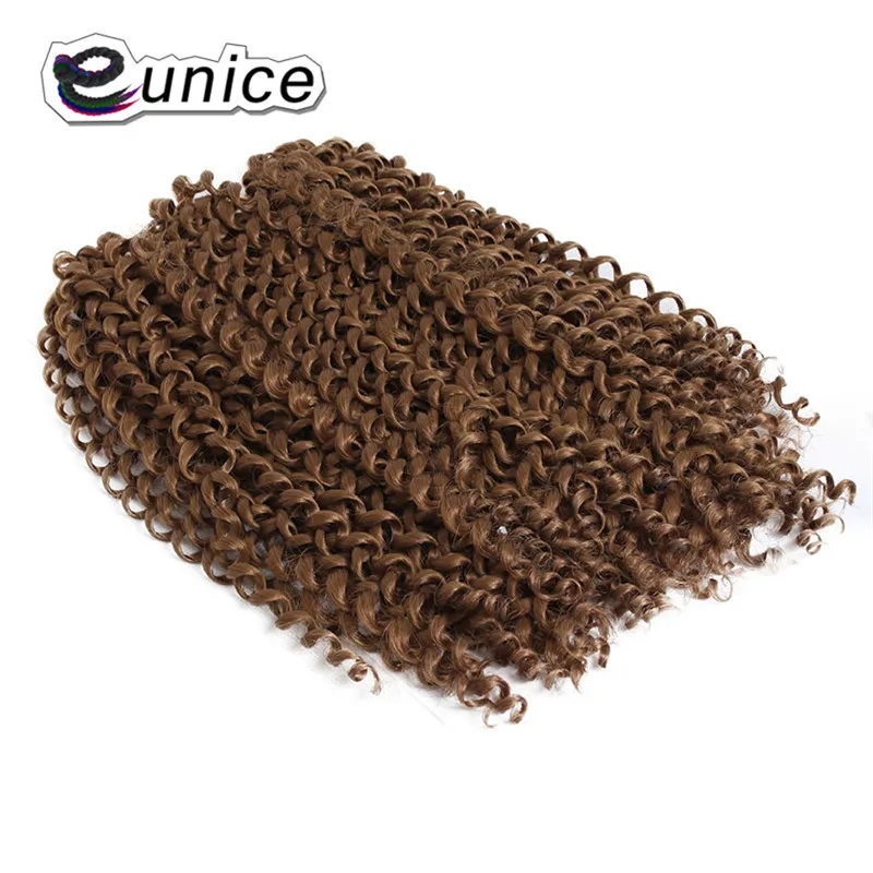 Aliexpress.com : Buy Eunice 10"inch Short Crochet Hair Extensions Kinky ...