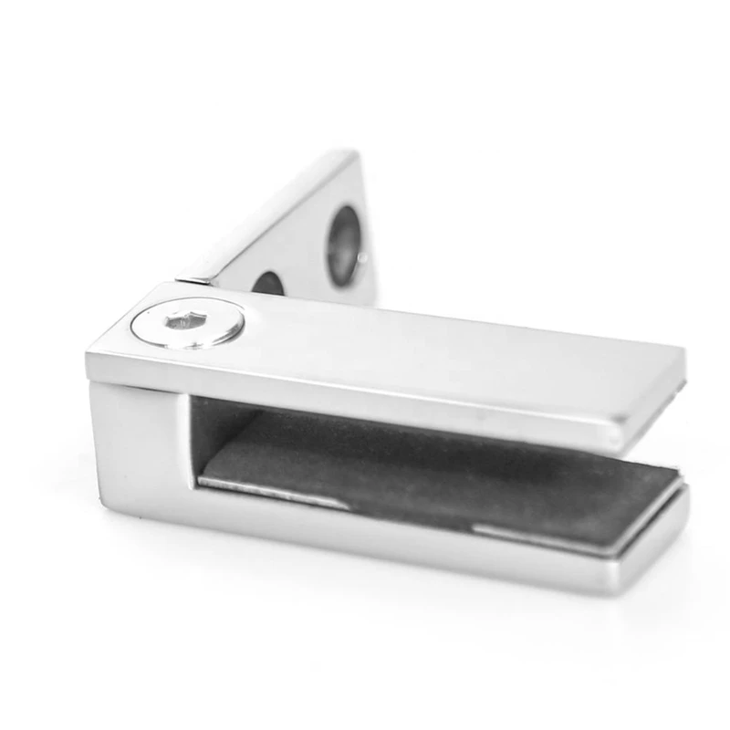 90 Degree Glass To Wall Bracket Frameless Pool Fencing Handrail ...