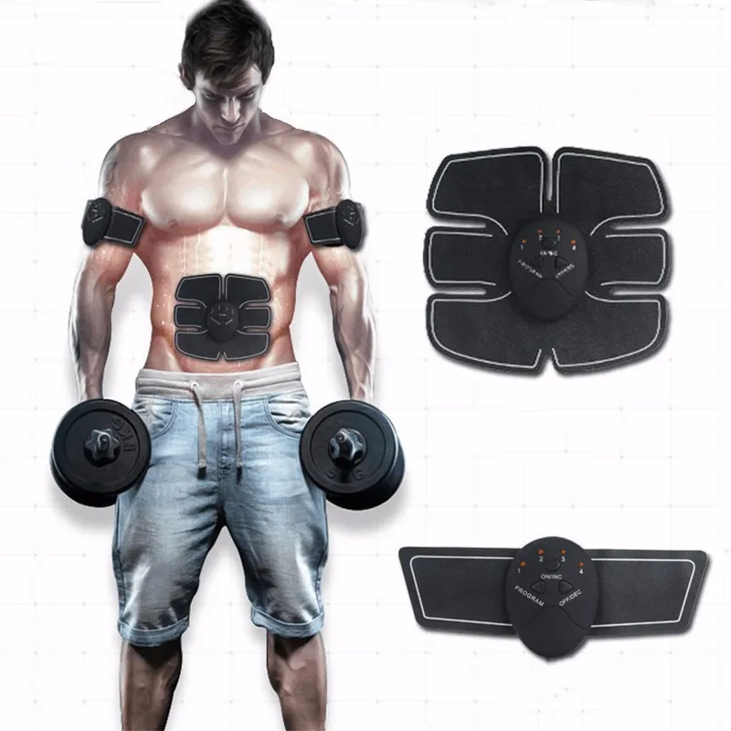 Smart Ems Electric Pulse Treatment Massager Abdominal Muscle Trainer Wireless Sports Muscle