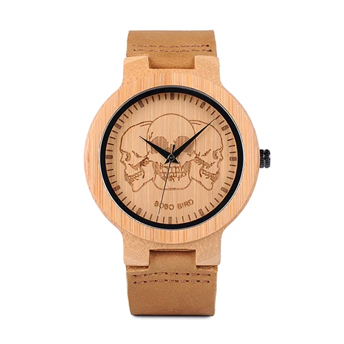 Wooden Lifelike Print Dial Face Watches | Muduh Collection