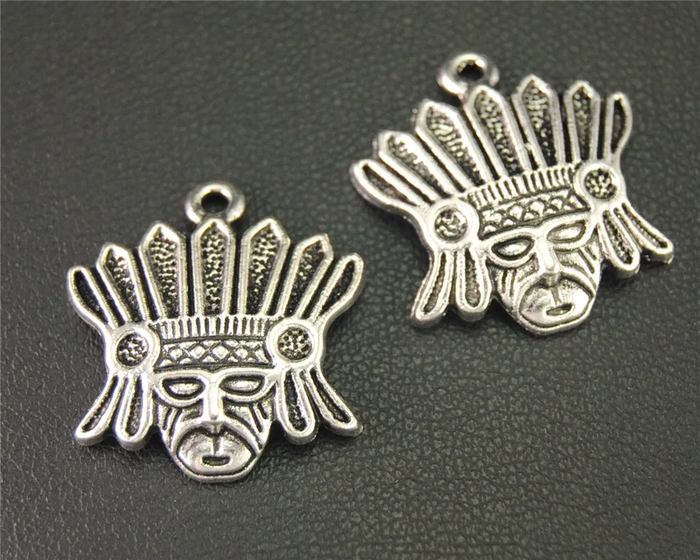 Aliexpress.com : Buy 25pcs Antique Sliver Indian Chief Charm Native ... Aliexpress.com : Buy 25pcs Antique Sliver Indian Chief Charm Native ...