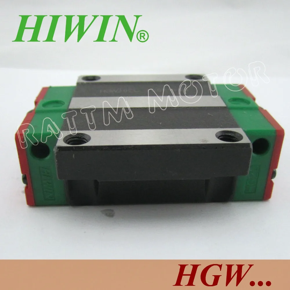 Купить 2 ШТ. HIWIN линейные перевозки hgw25ca блоки руководство hg25 ...