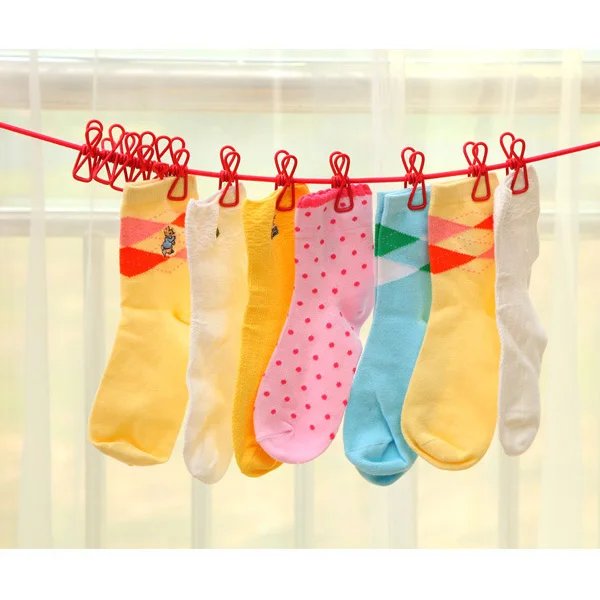 185cm Portable Multifunctional Drying Rack Clips Cloth Hangers Outdoor ...